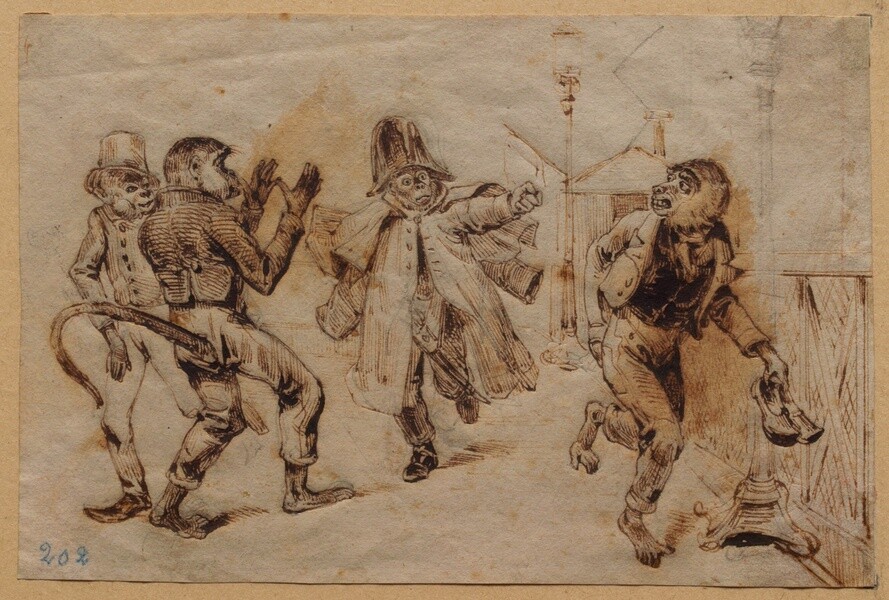 Grandville ou l'art de singer le monde: Musée des Beaux-arts de Nancy