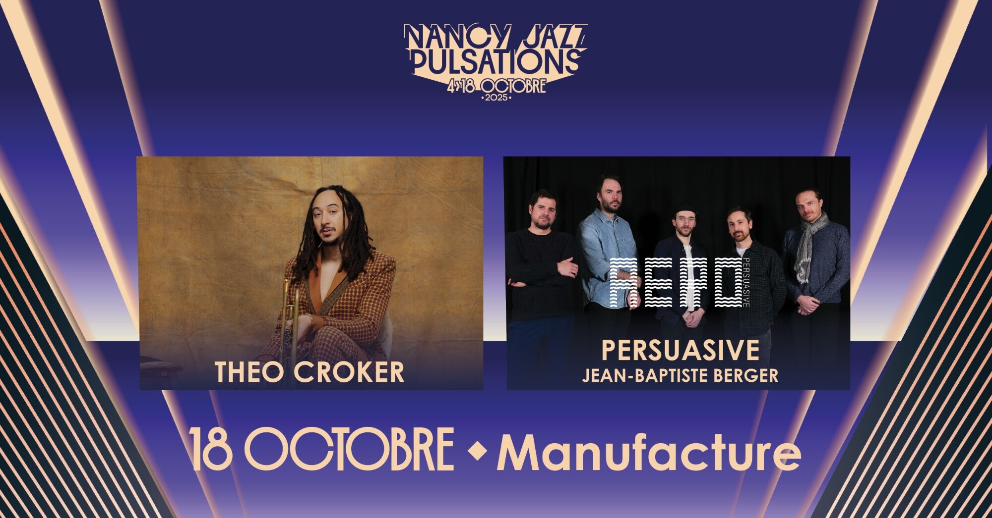 NJP2025 | Theo Croker + Persuasive • Manufacture: Ville de Nancy